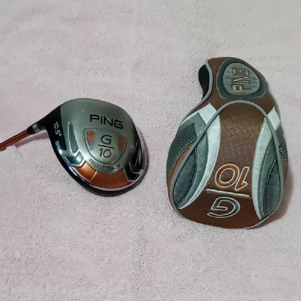 Ping G10 Left Handed Driver Golf Club With Cover - Si… - Gem